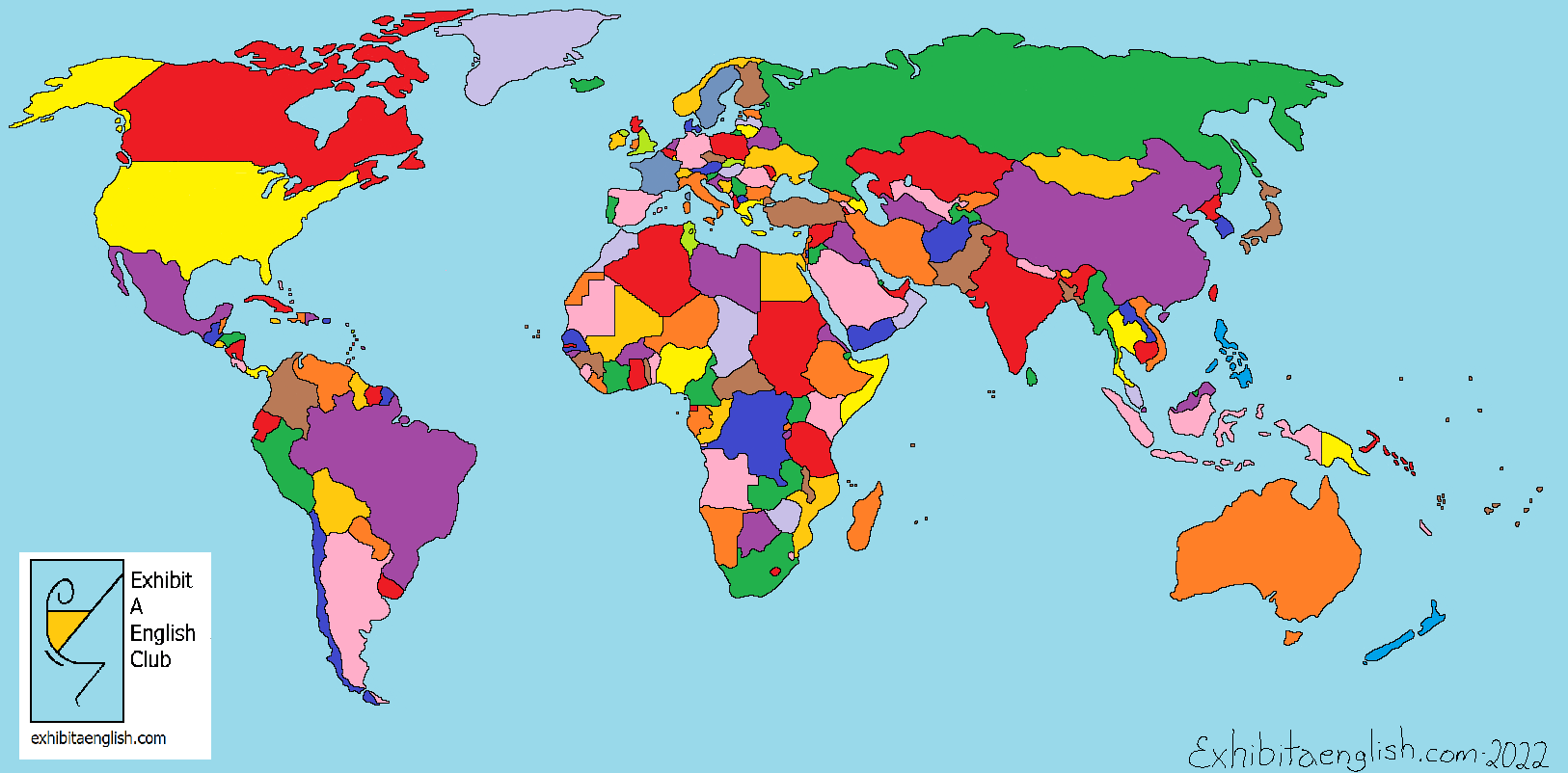 Nationalities Quiz – exhibitaenglish.com