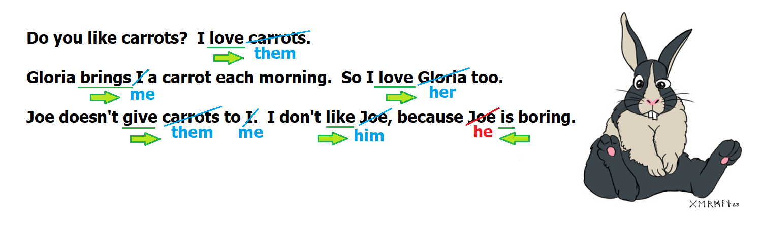 Object Pronouns In English Exhibitaenglish